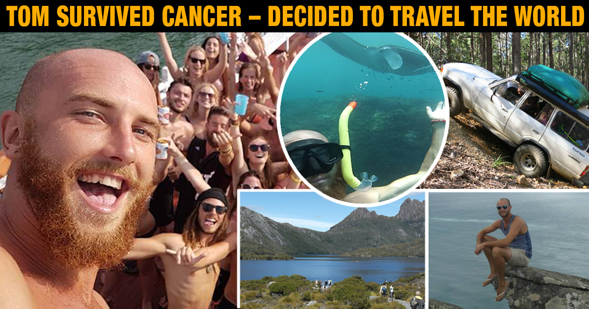 Tom from England survived cancer, now he travels the world without a plan